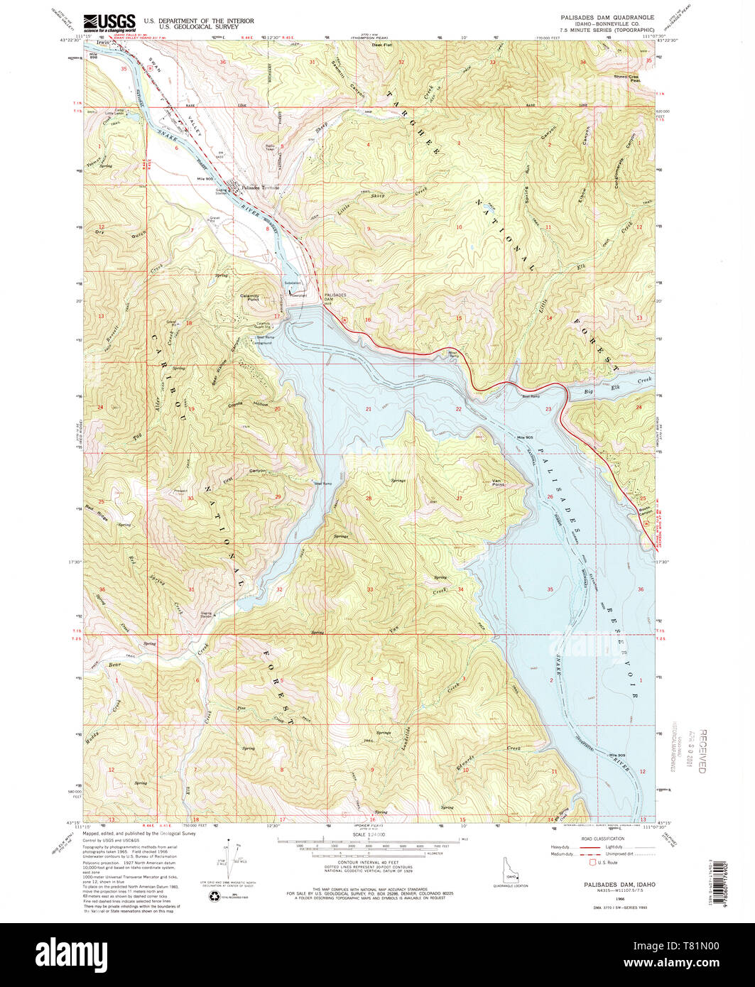 Palisades dam united states hi-res stock photography and images - Alamy