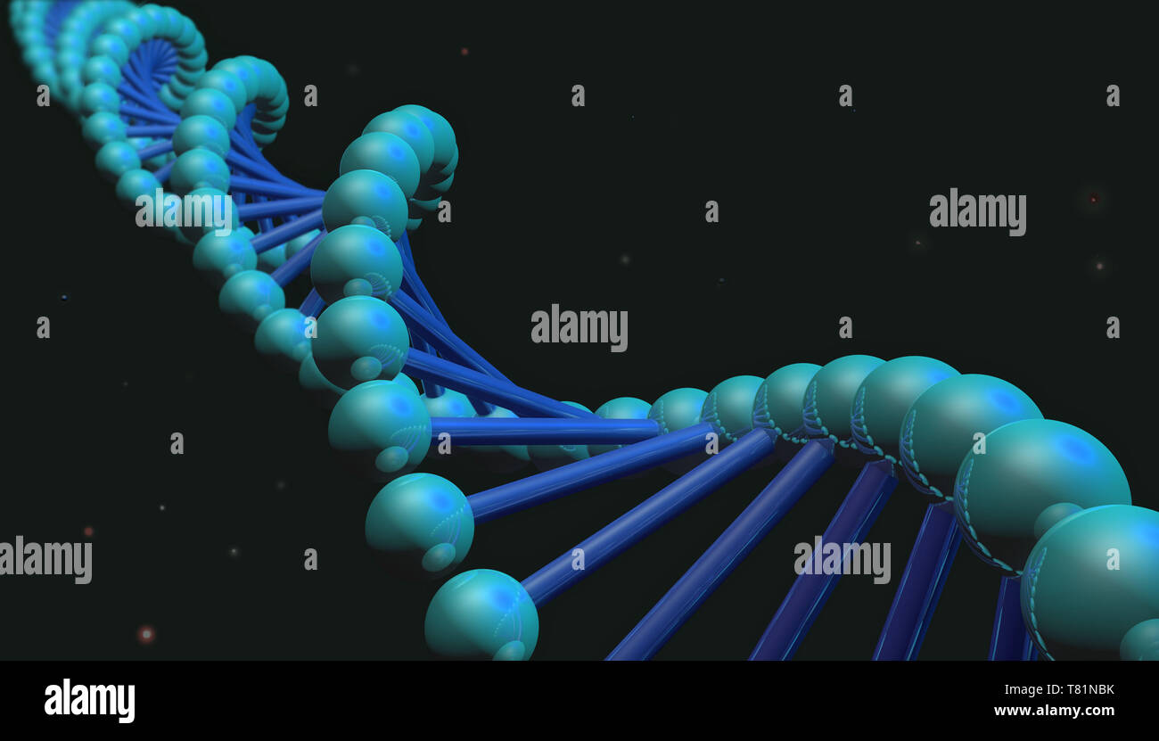 Dna illustration hi-res stock photography and images - Alamy