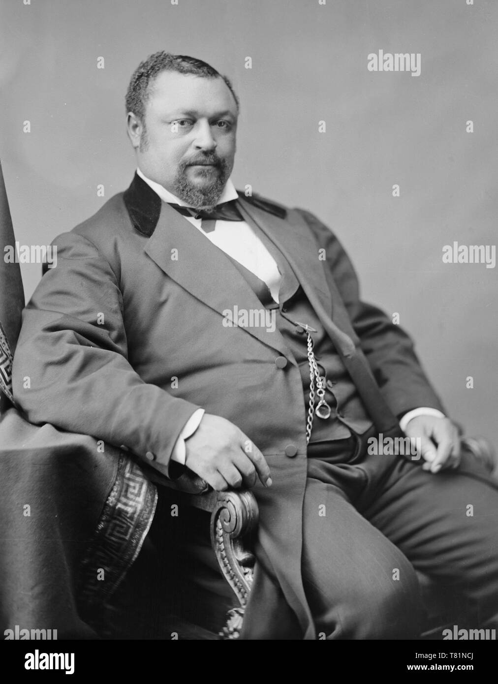 Blanche Bruce, American Politician Stock Photo - Alamy