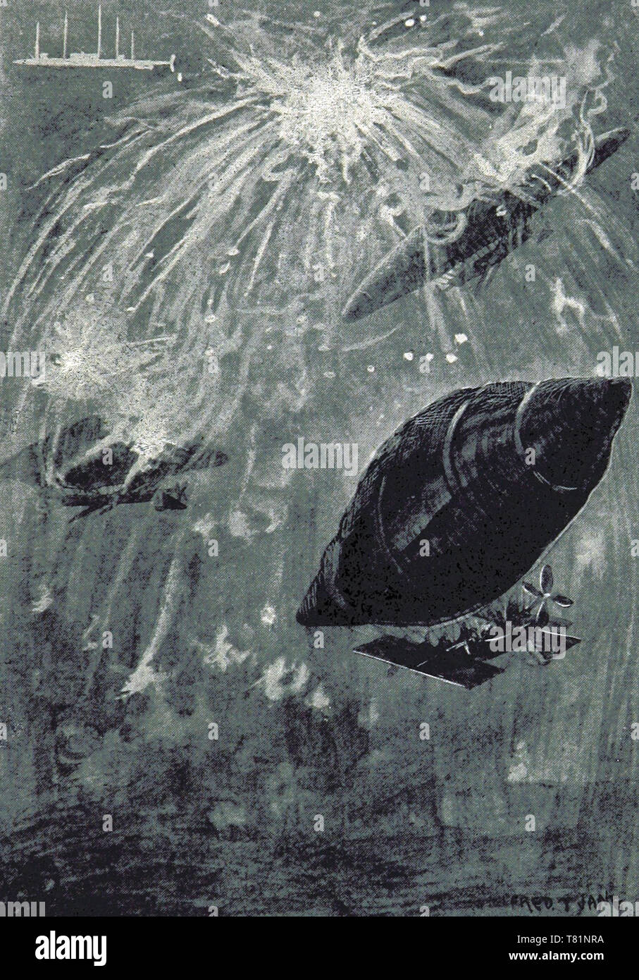 Science Fiction, The Angel of the Revolution, 1893 Stock Photo - Alamy