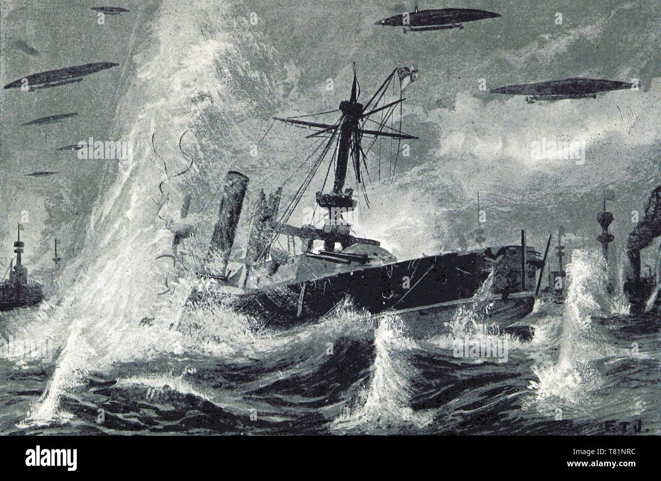 Science Fiction, The Angel of the Revolution, 1893 Stock Photo - Alamy