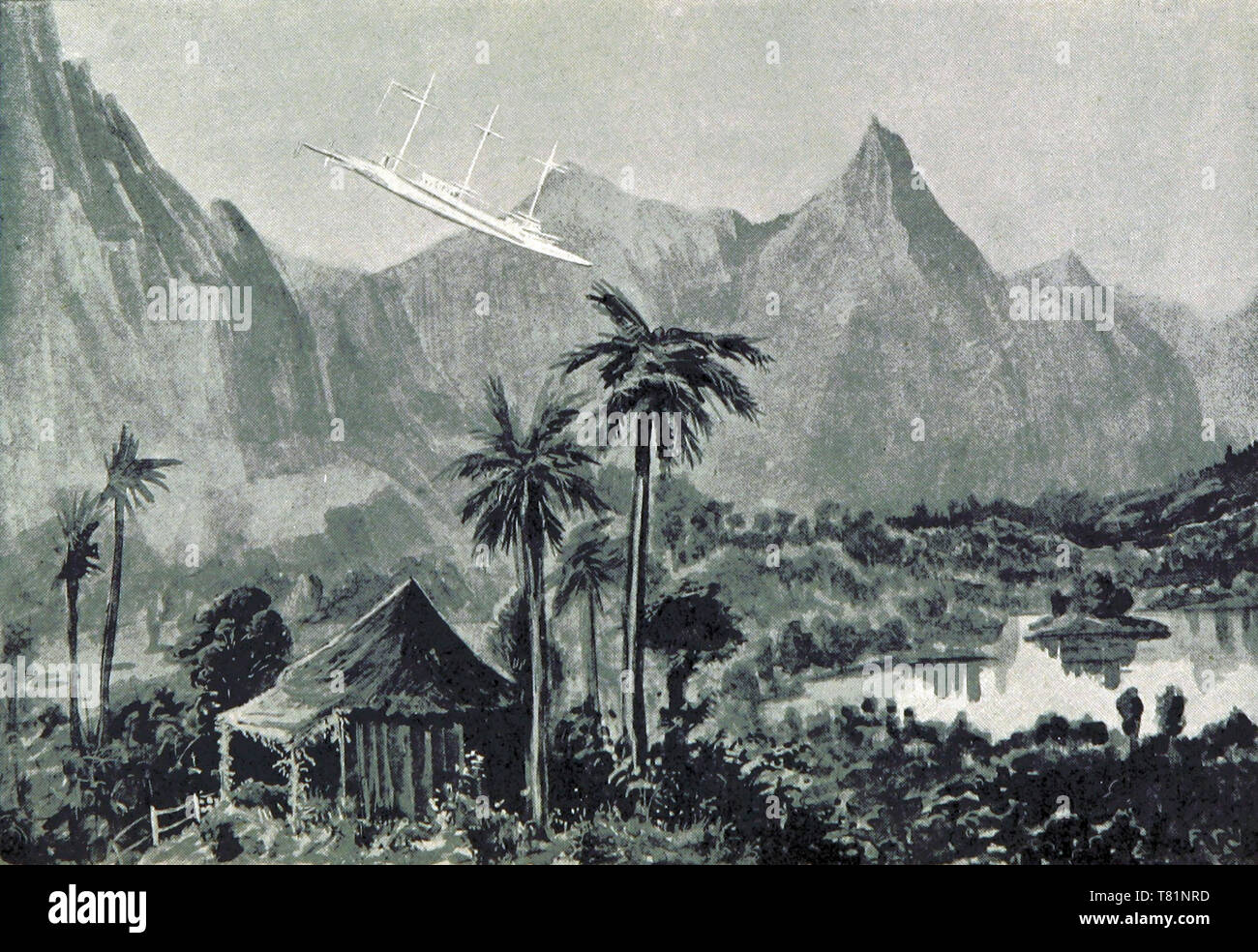 Science Fiction, The Angel of the Revolution, 1893 Stock Photo - Alamy