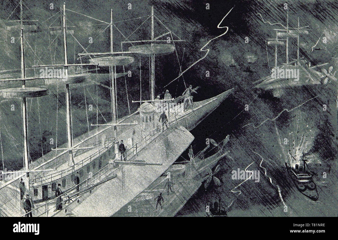 Science Fiction, The Angel of the Revolution, 1893 Stock Photo - Alamy