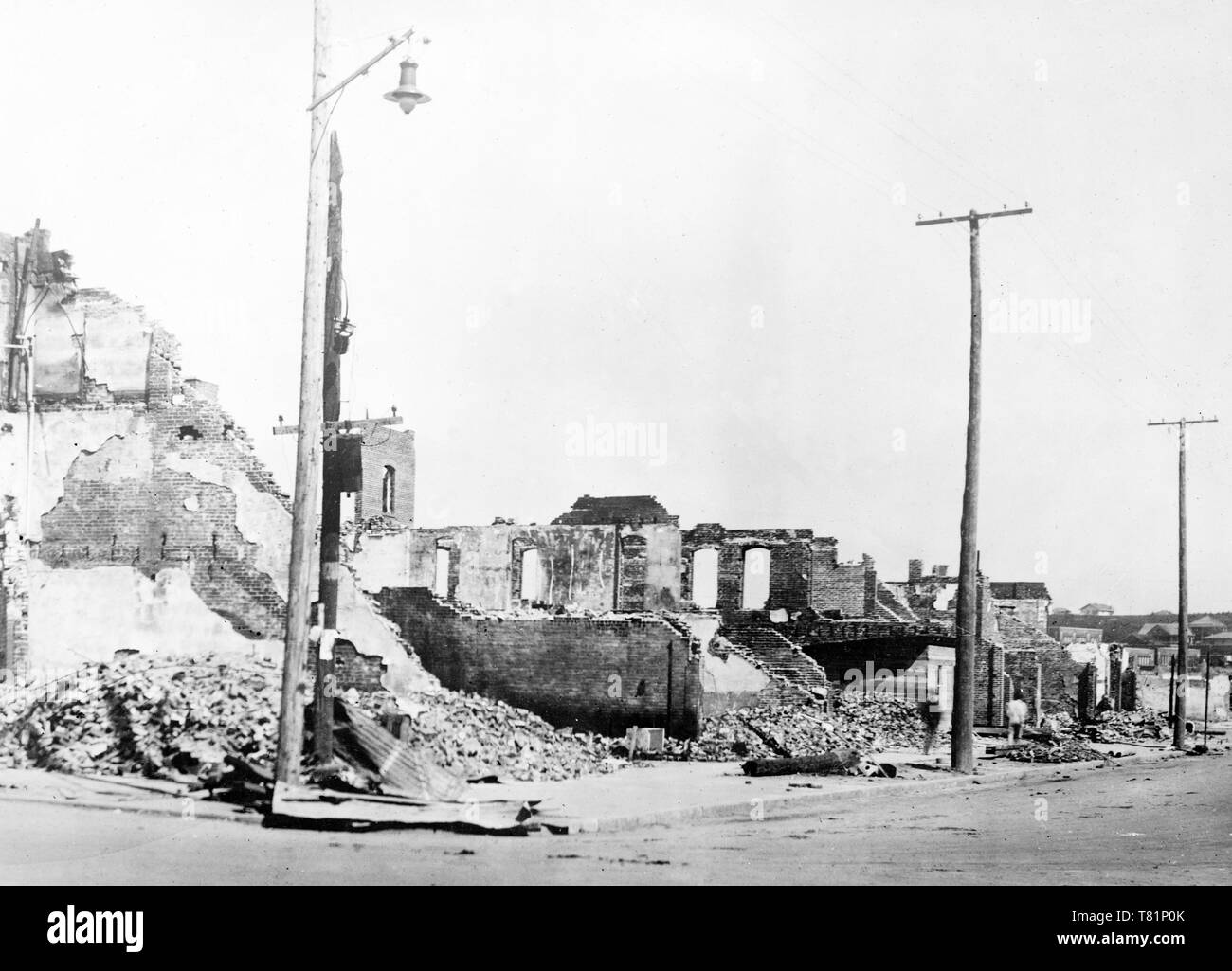 Tulsa Race Riot, 1921 Stock Photo - Alamy