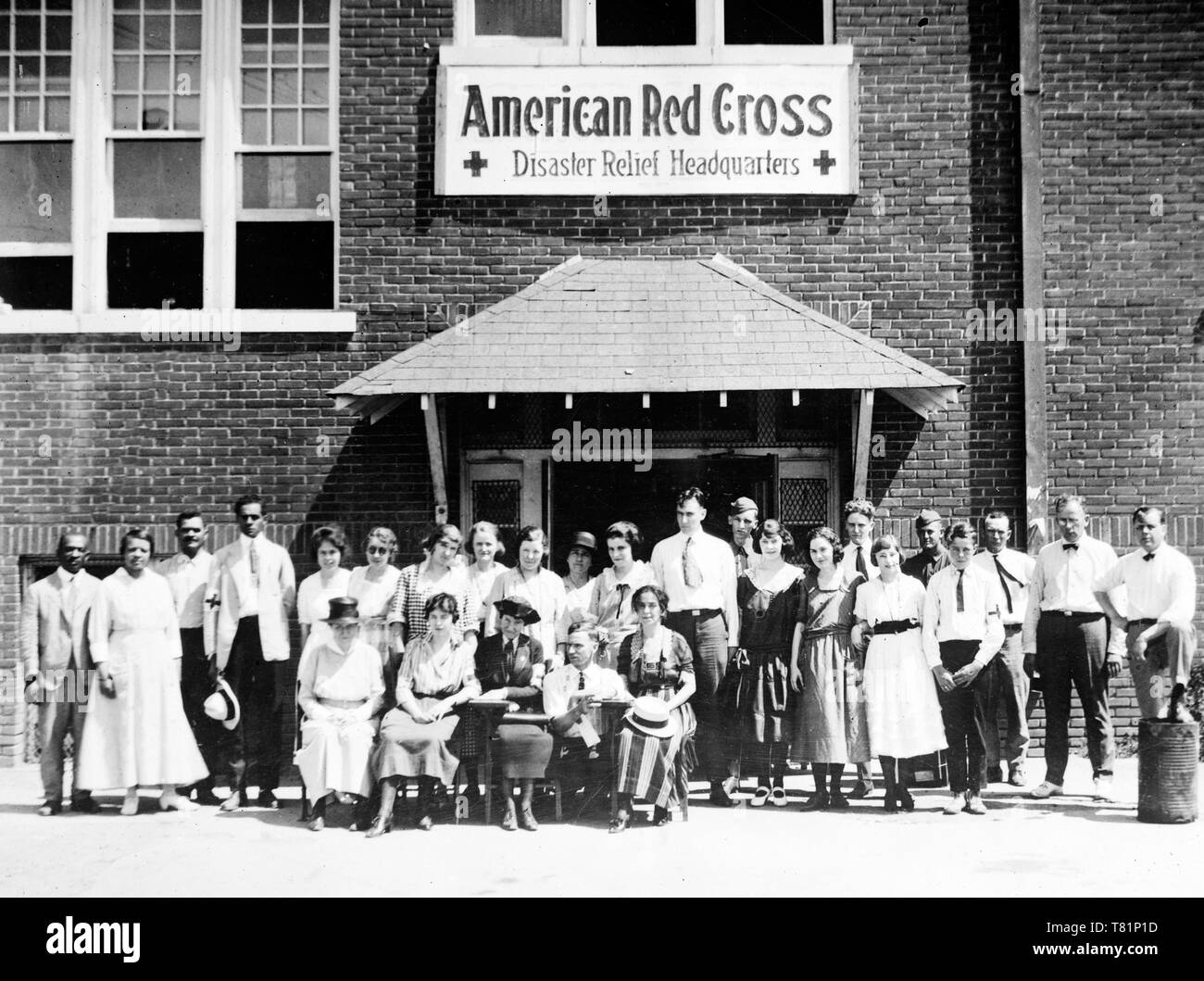 Tulsa Race Riot, Red Cross Disaster Relief, 1921 Stock Photo - Alamy