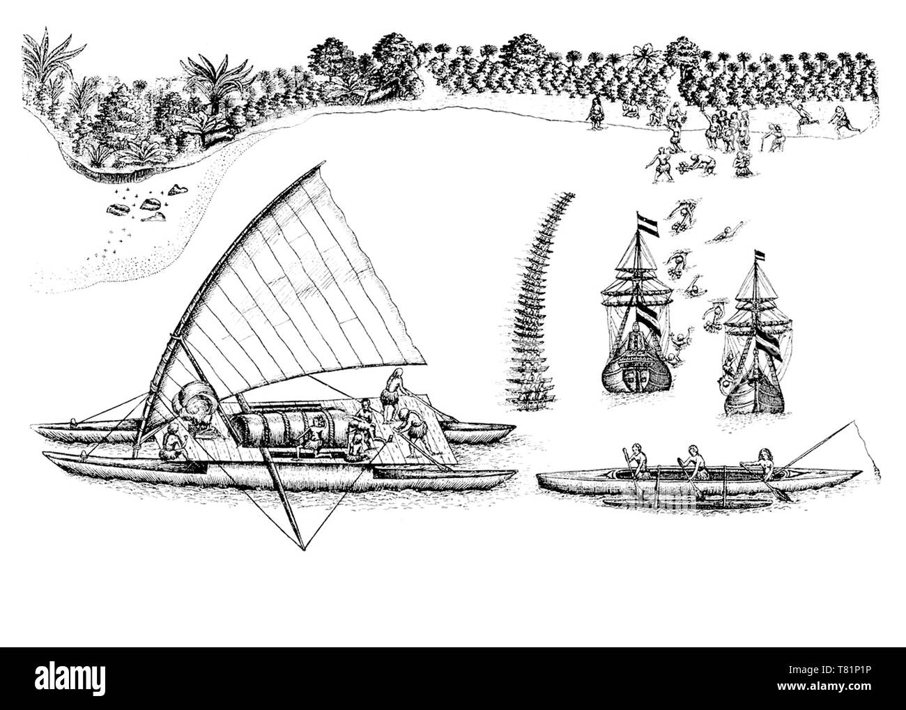 Natives de Black and White Stock Photos & Images - Alamy