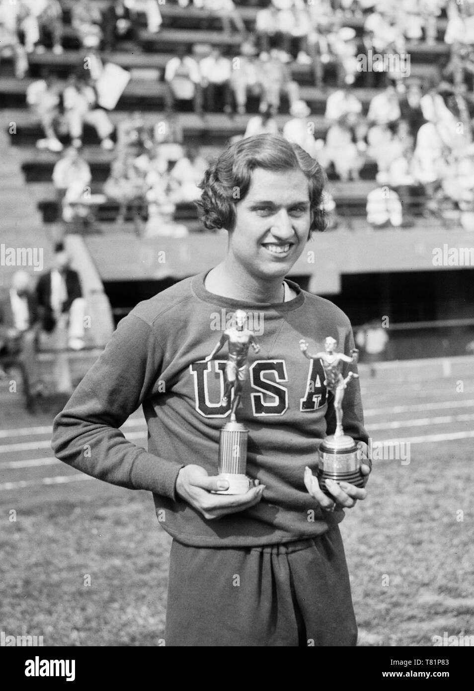 Us sprinter woman Black and White Stock Photos & Images - Alamy