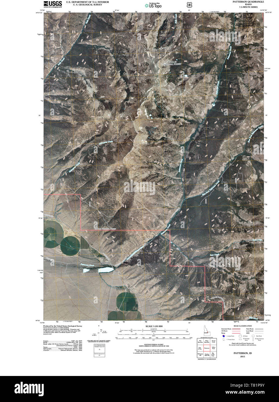 Map of patterson hi-res stock photography and images - Alamy