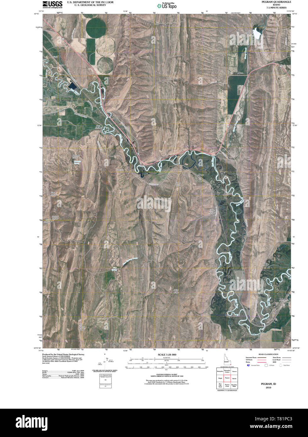 Pegram map hi-res stock photography and images - Alamy