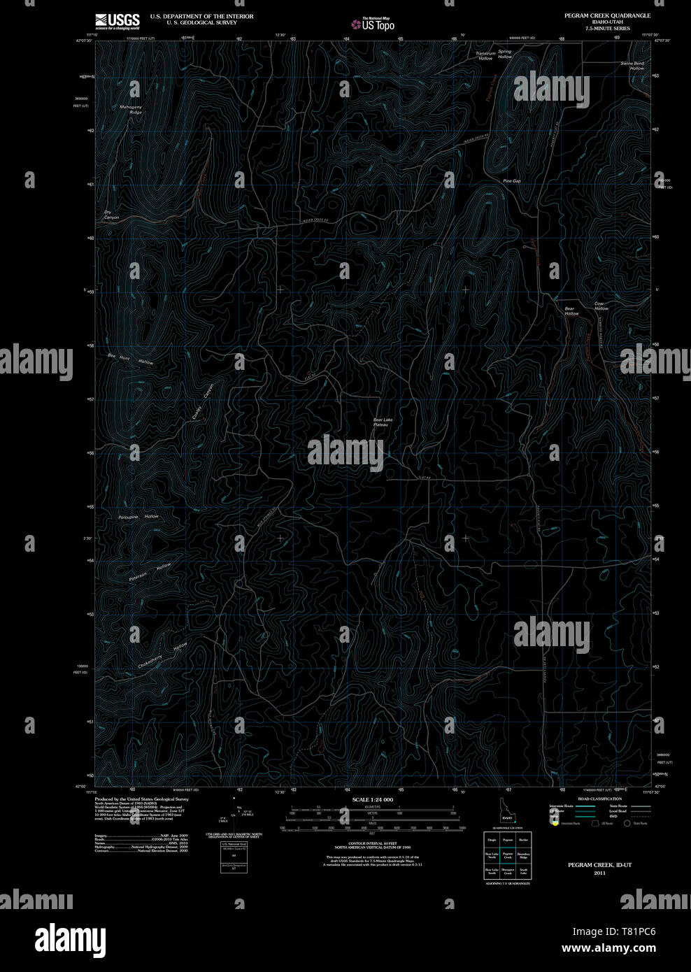 Pegram map hi-res stock photography and images - Alamy