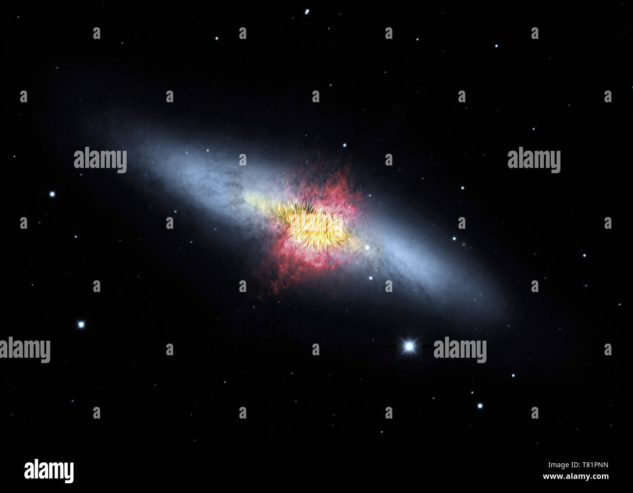 Cigar Galaxy, M82 Stock Photo - Alamy