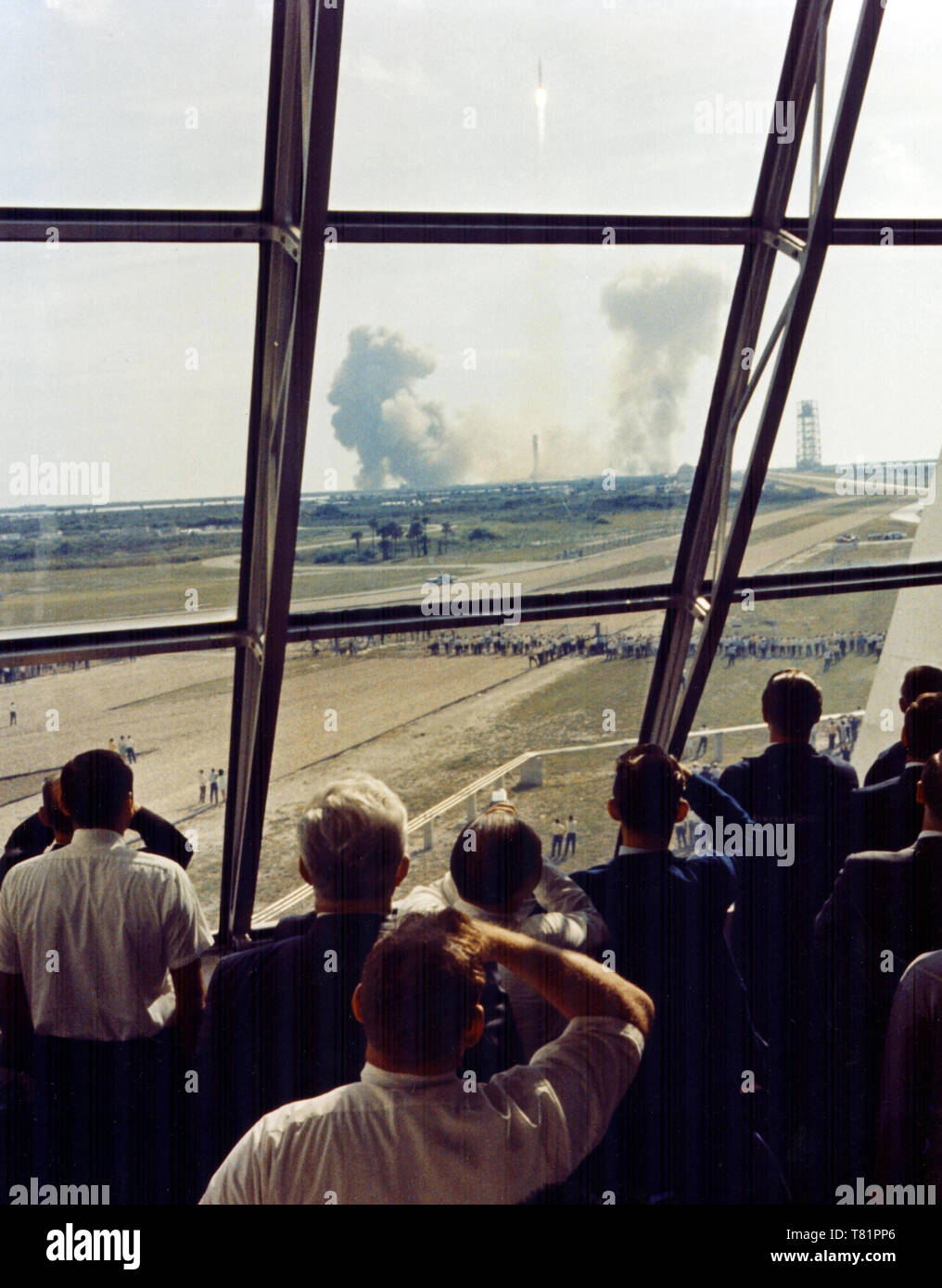 Apollo 11, Launch Control Center Lift Off, 1969 Stock Photo - Alamy