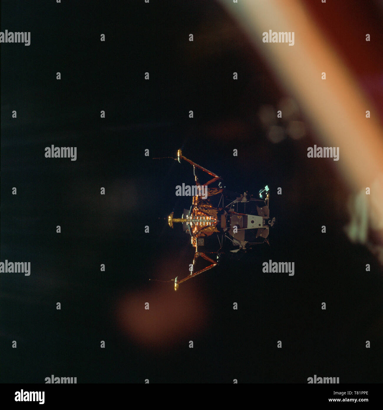 Apollo 11 Lunar Module In Landing Configuration, 1969 Stock Photo - Alamy