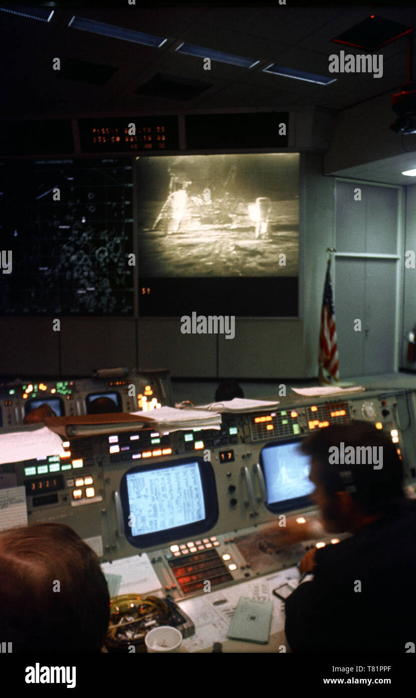 Apollo 11 mission control room hi-res stock photography and images - Alamy