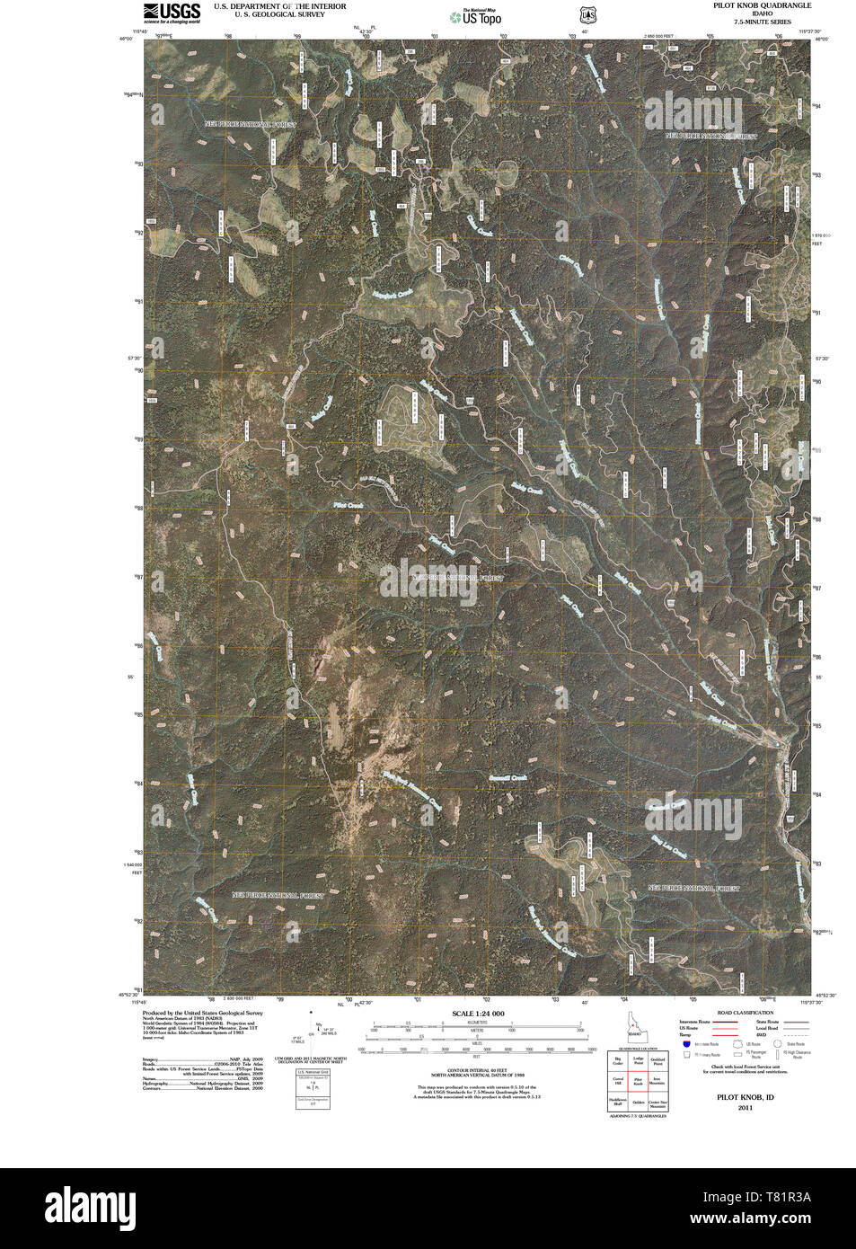 Map of pilot knob hi-res stock photography and images - Alamy