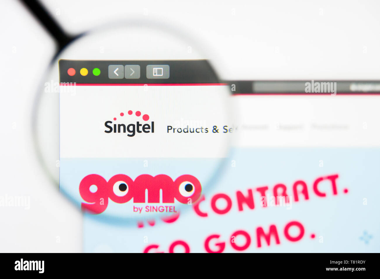 Los Angeles, California, USA - 8 April 2019: Illustrative Editorial of ...