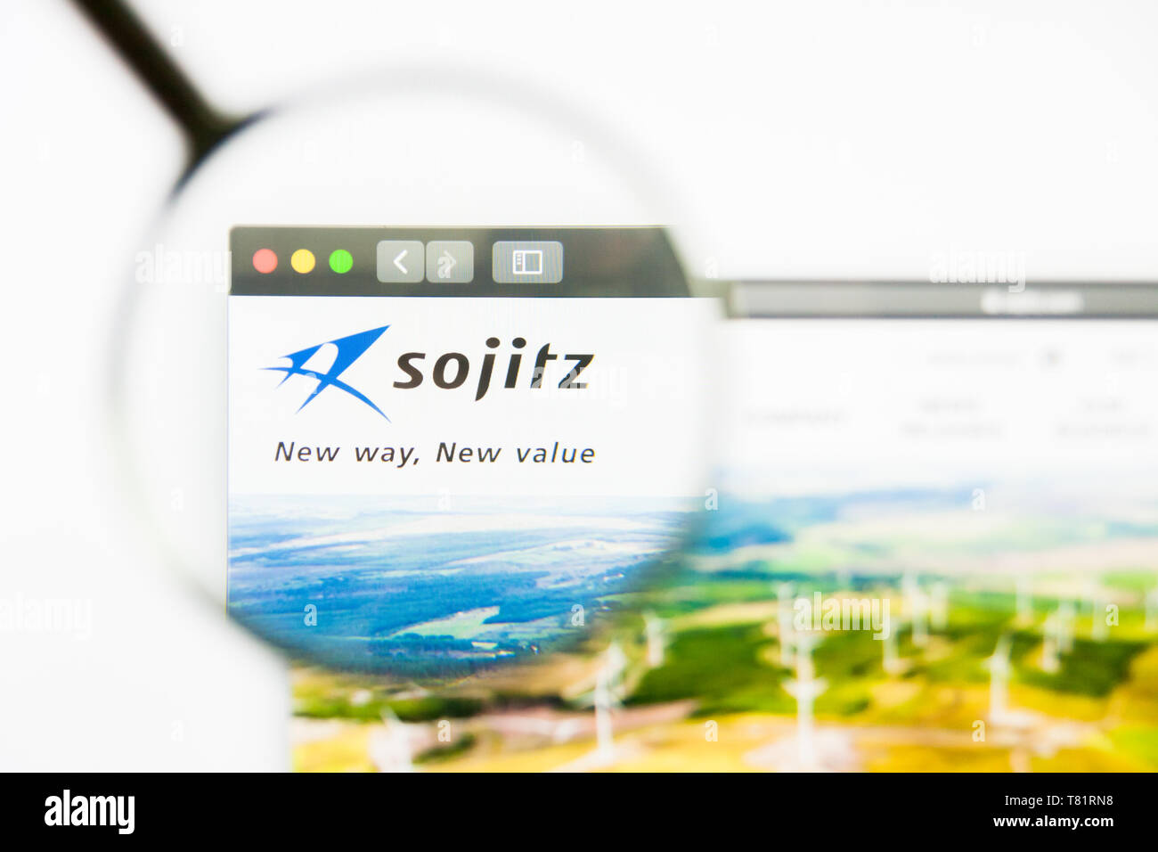 Los Angeles, California, USA - 8 April 2019: Illustrative Editorial of ...