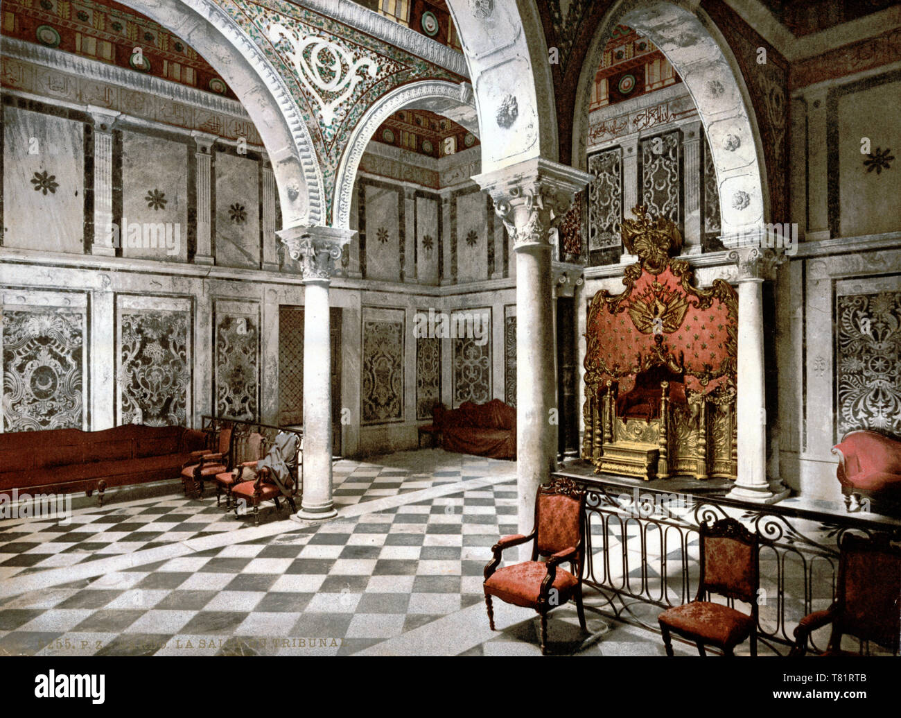 Bardo National Museum, Tribunal Chamber, 1899 Stock Photo - Alamy