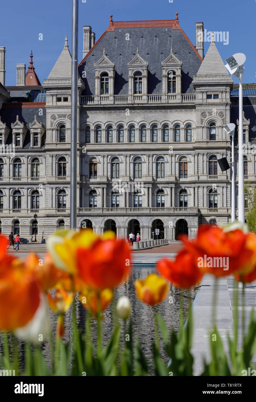 The New York State Capitol Building, 1867-1899, Albany. H.H. Richardson ...