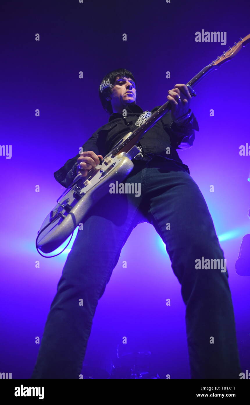 Singer, songwriter and guitarist Johnny Marr is shown performing on ...