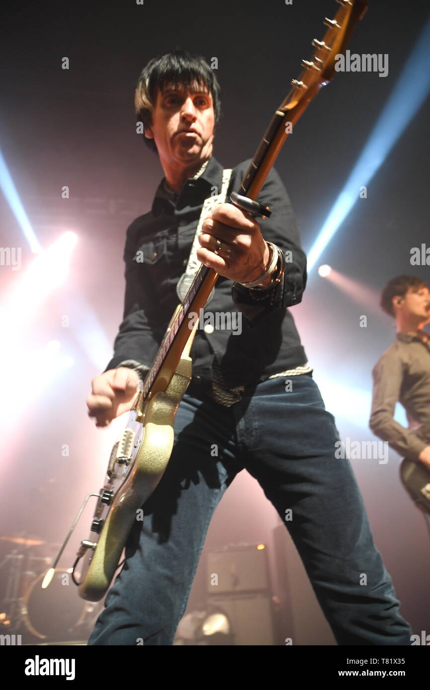 Singer, songwriter and guitarist Johnny Marr is shown performing on ...