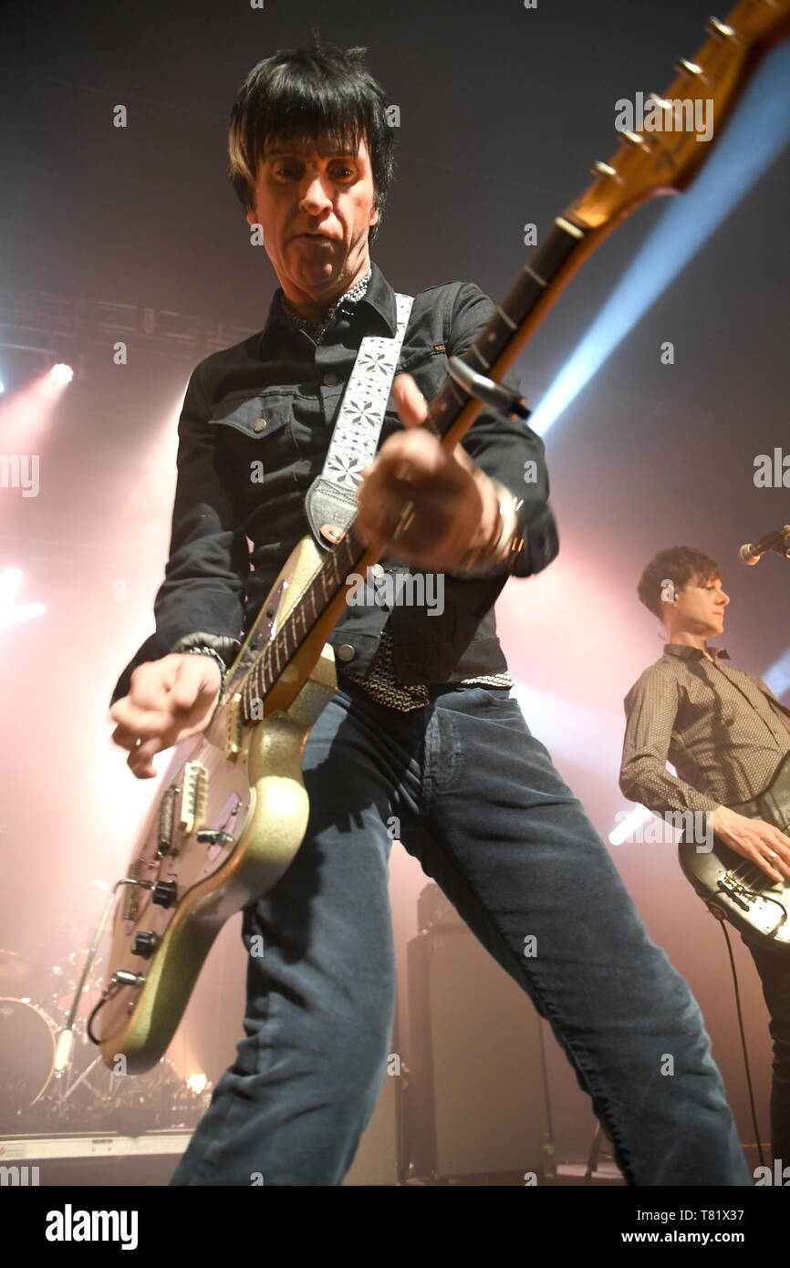 Singer, songwriter and guitarist Johnny Marr is shown performing on ...