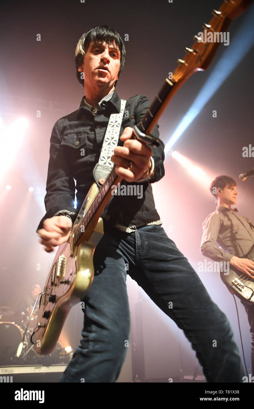 Singer, songwriter and guitarist Johnny Marr is shown performing on ...
