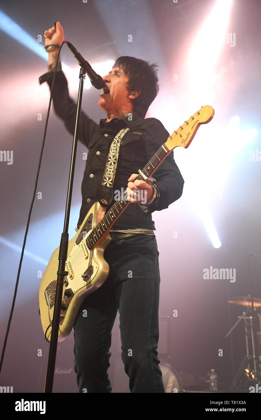 Singer, songwriter and guitarist Johnny Marr is shown performing on ...