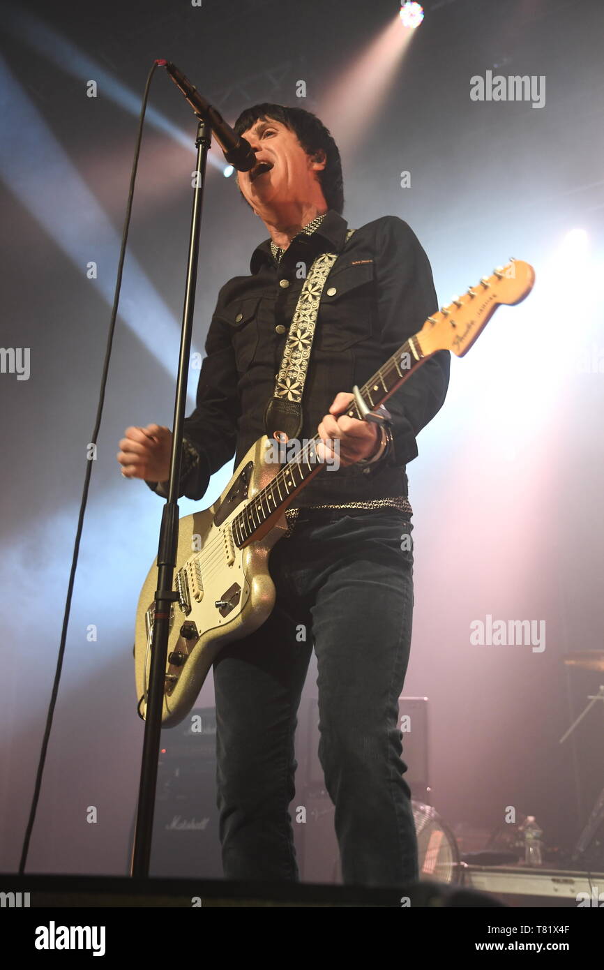 Singer, songwriter and guitarist Johnny Marr is shown performing on ...