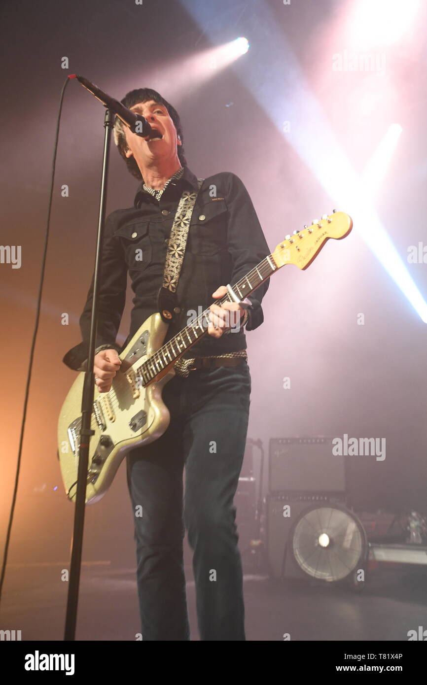 Singer, songwriter and guitarist Johnny Marr is shown performing on ...