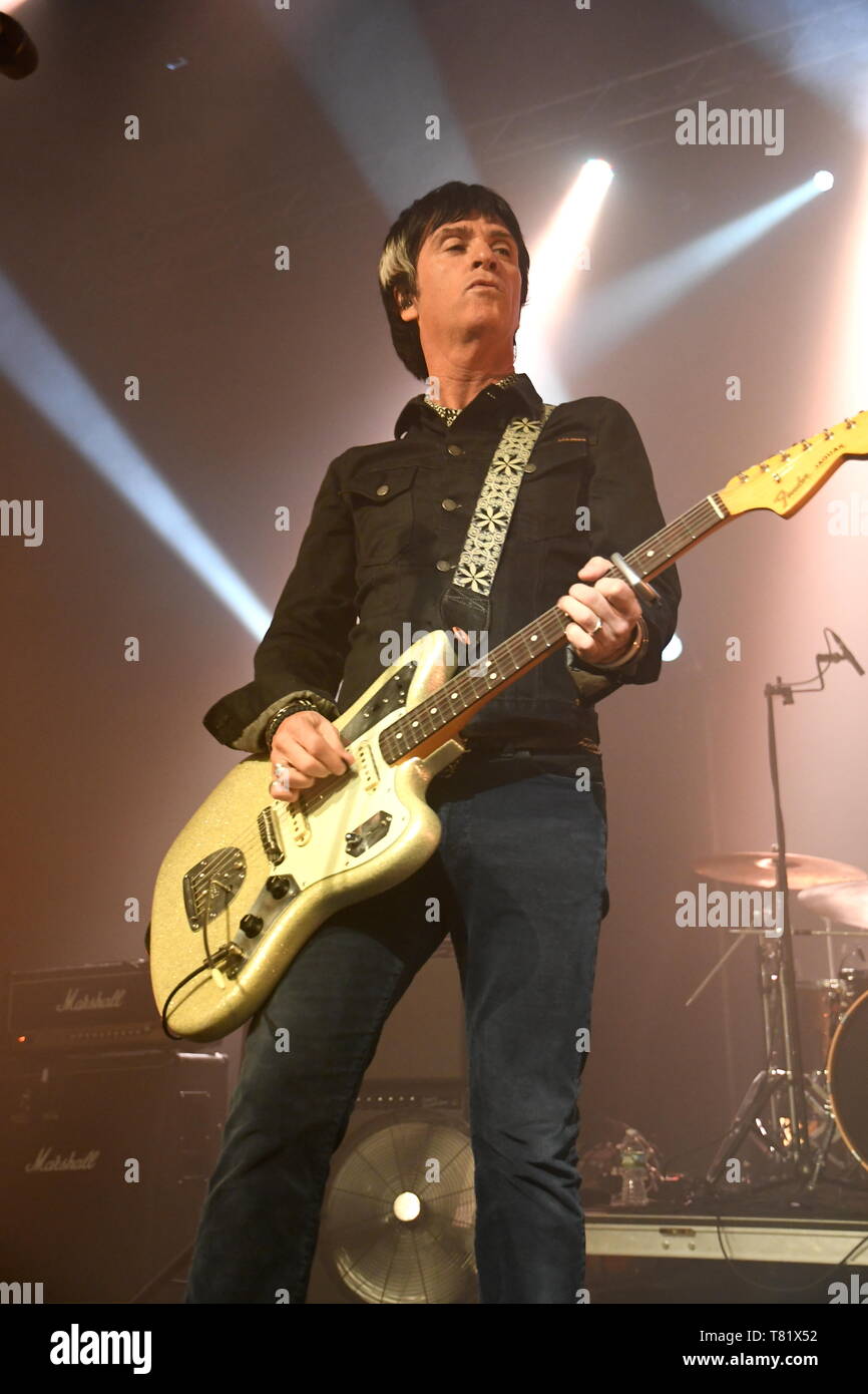 Singer, songwriter and guitarist Johnny Marr is shown performing on ...