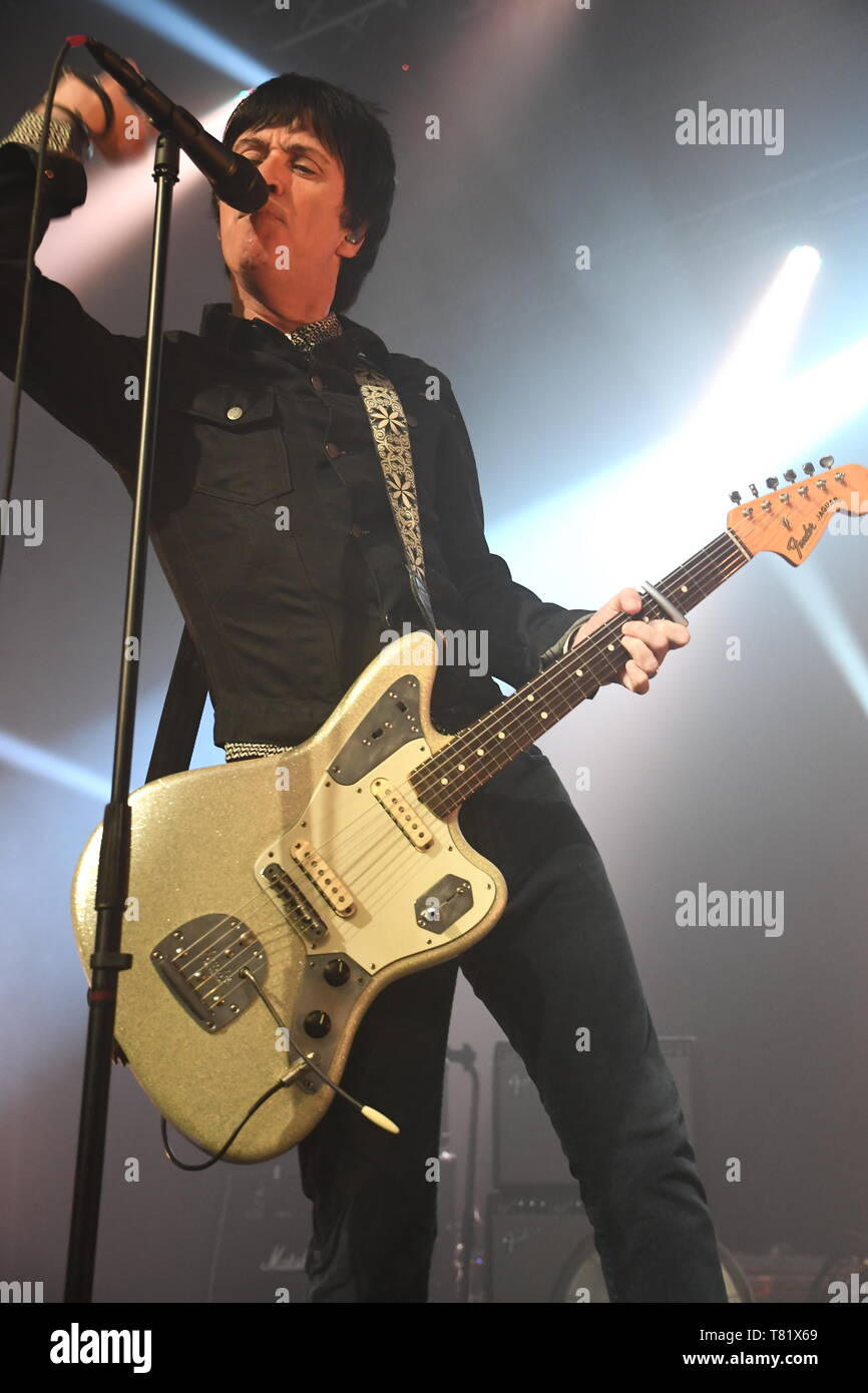 Singer, songwriter and guitarist Johnny Marr is shown performing on ...