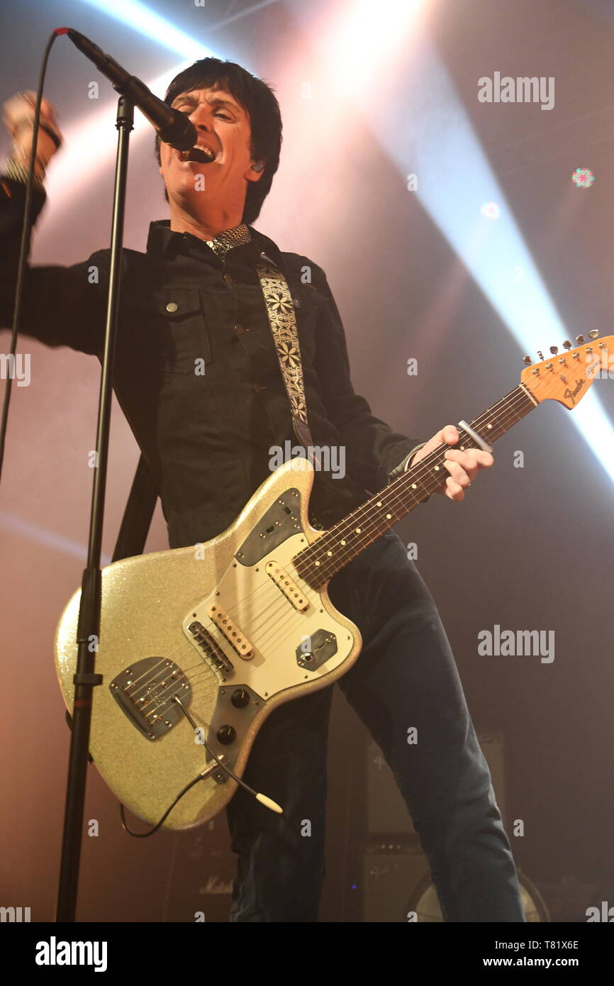 Singer, songwriter and guitarist Johnny Marr is shown performing on ...