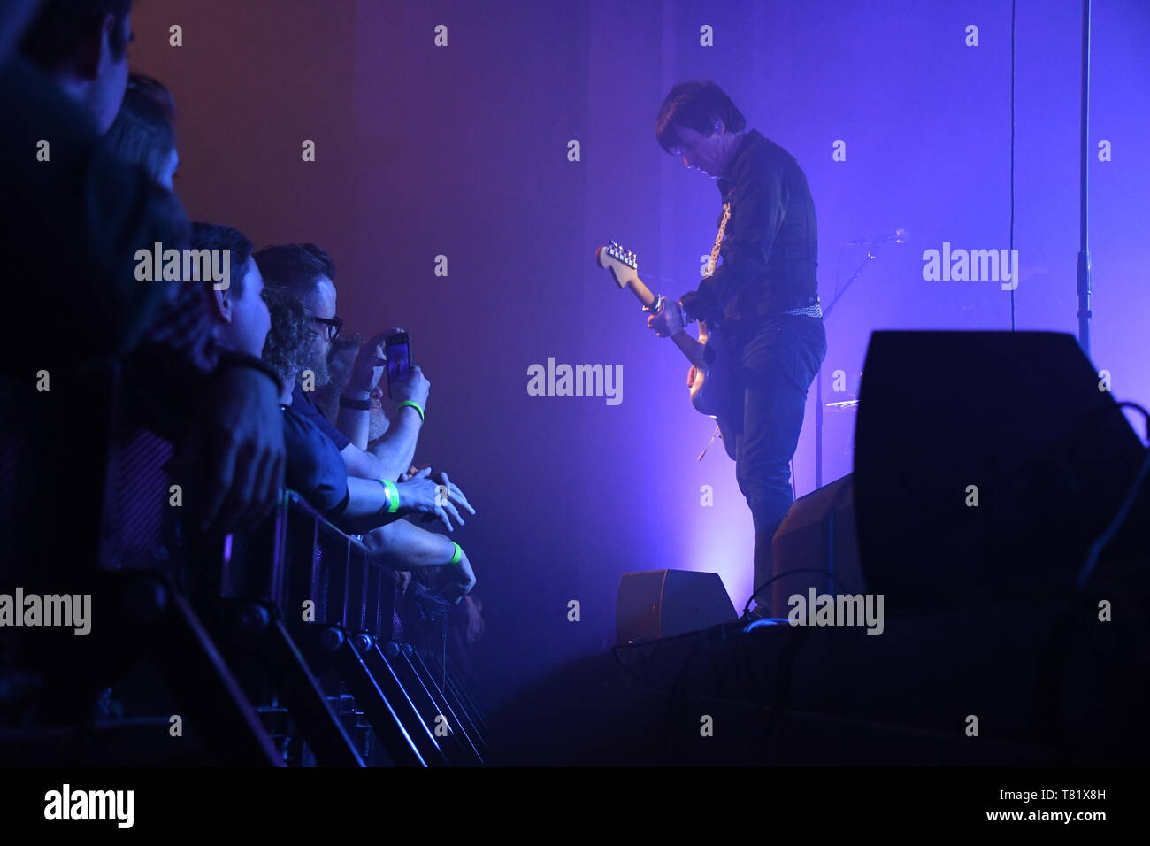 Singer, songwriter and guitarist Johnny Marr is shown performing on ...