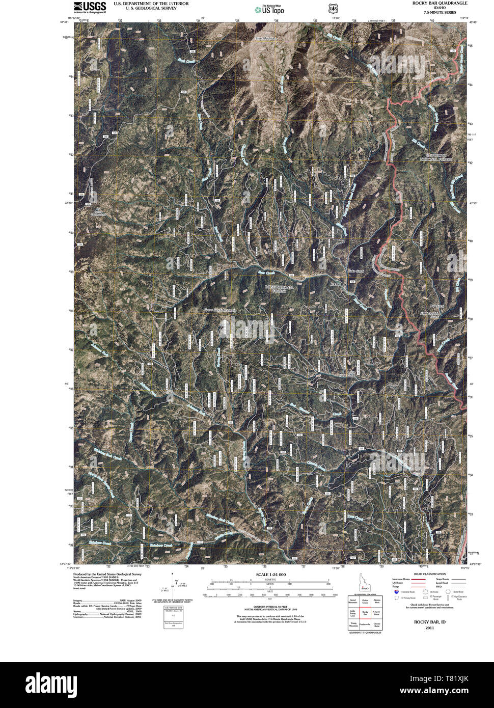 Rocky bar idaho hi-res stock photography and images - Alamy