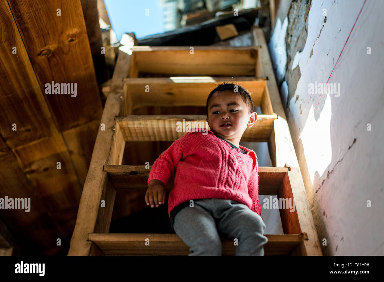 Kullu, Himachal Pradesh, India - April 01, 2019 : Portrait of Himalayan ...