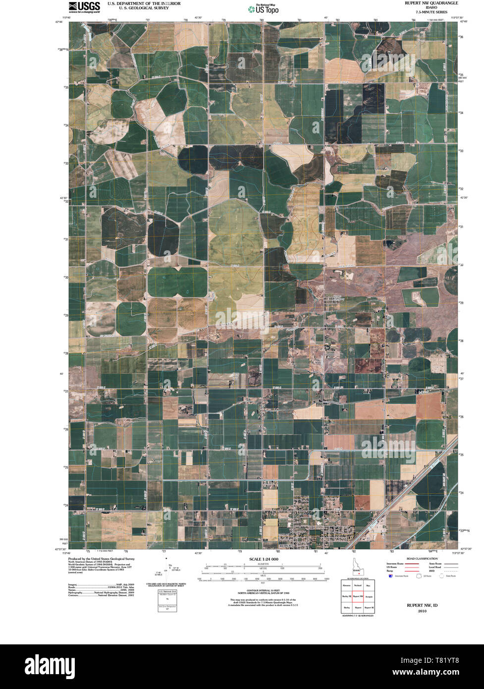 Map of rupert Cut Out Stock Images & Pictures - Alamy