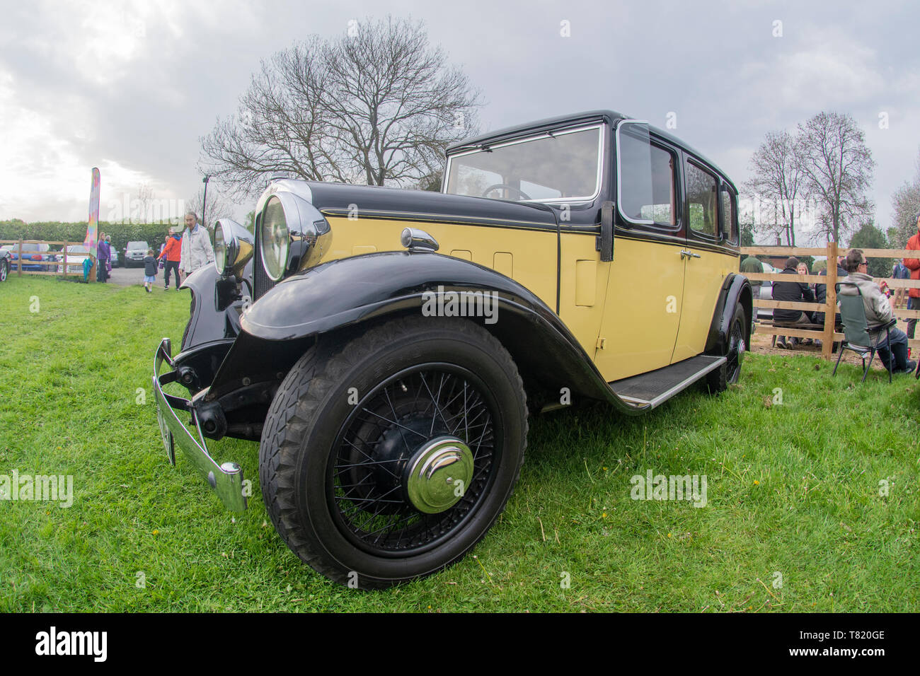 Austin Six at the Classic Car Show at the Gate Hangs Well in Syston ...