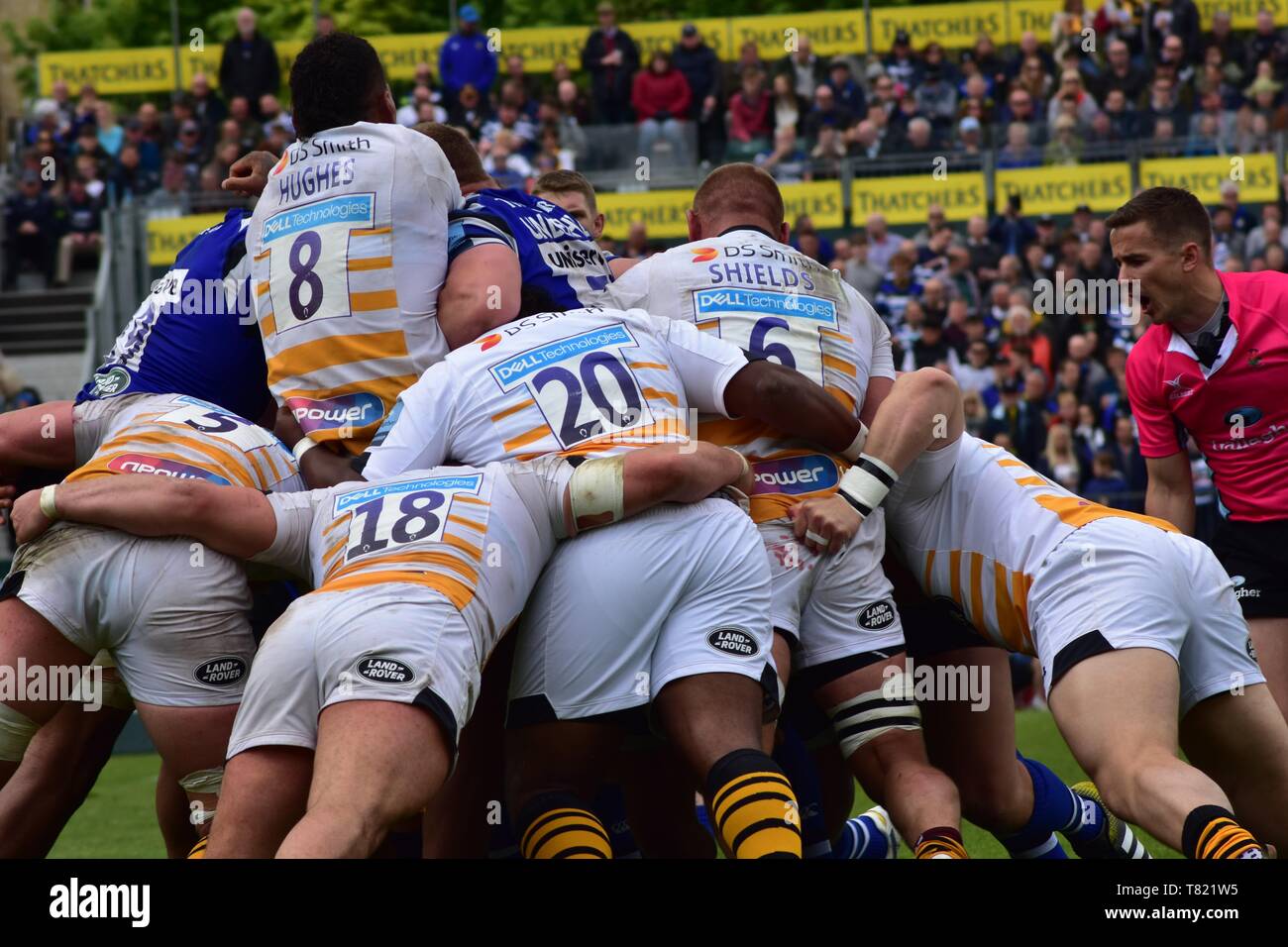 Bath Rugby v Wasps, May 2019 Stock Photo - Alamy
