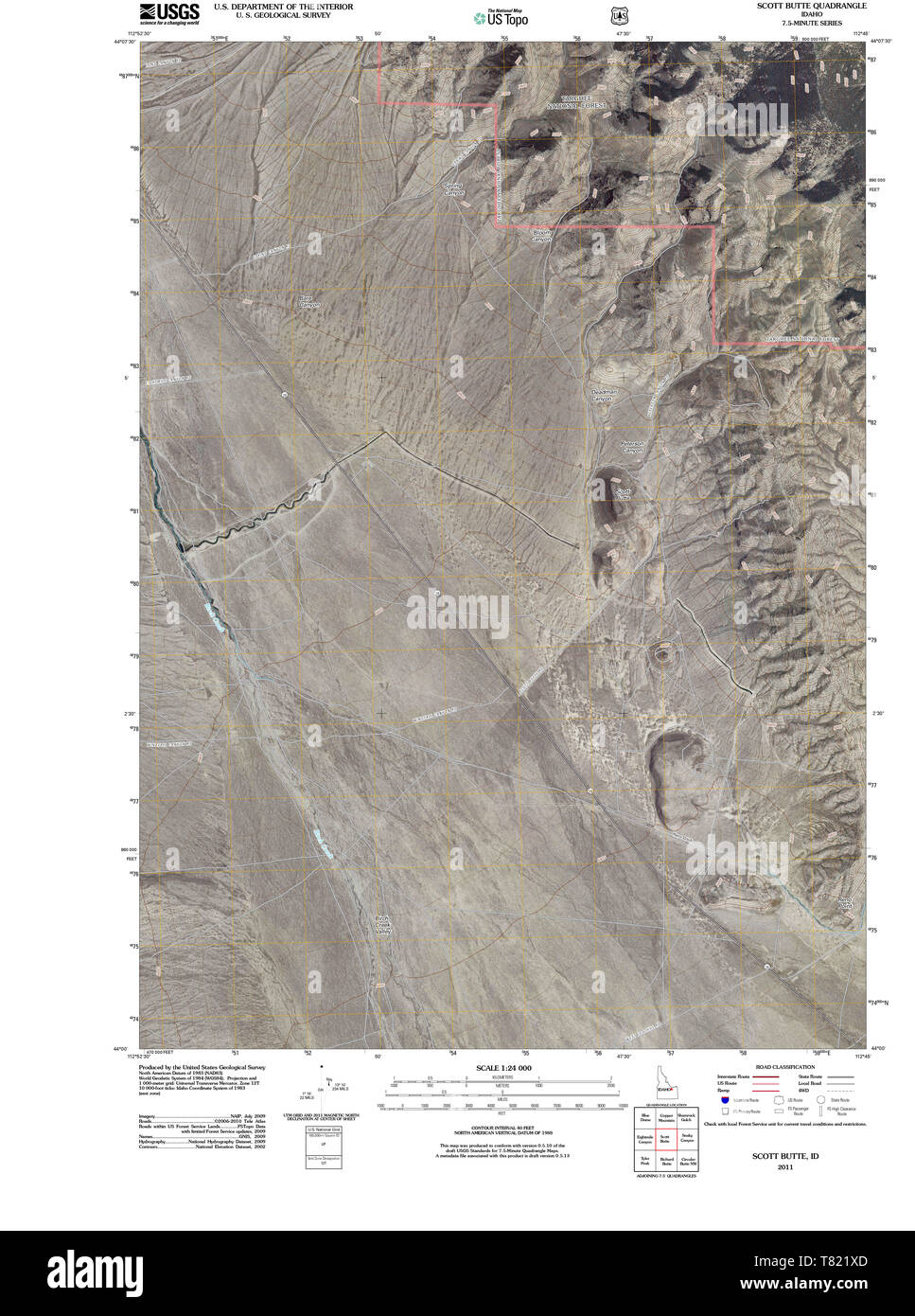 Scott map Cut Out Stock Images & Pictures - Alamy