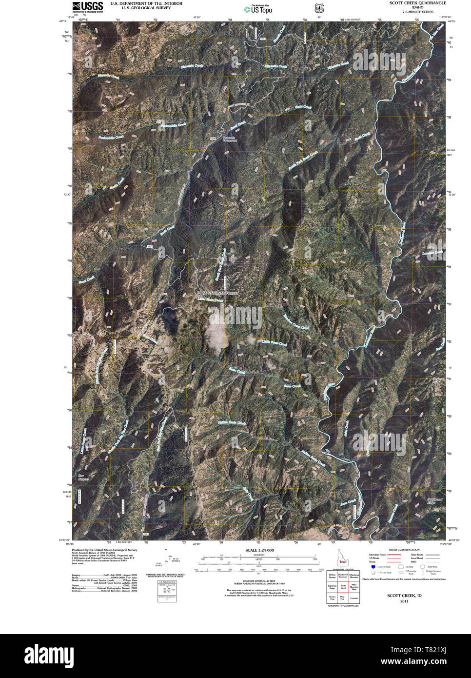 Scott map Cut Out Stock Images & Pictures - Alamy