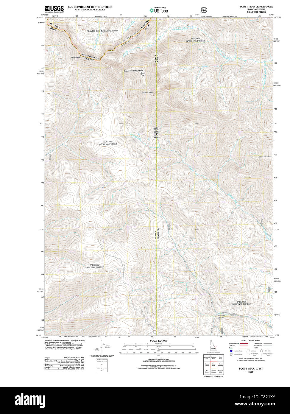 Scott map Cut Out Stock Images & Pictures - Alamy