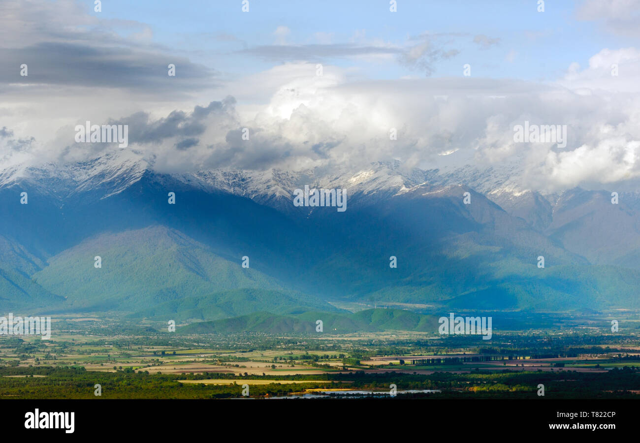 Caucasus mountain range hi-res stock photography and images - Alamy