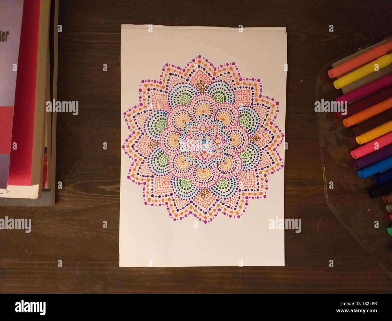 Indian wedding mandala hi-res stock photography and images - Alamy