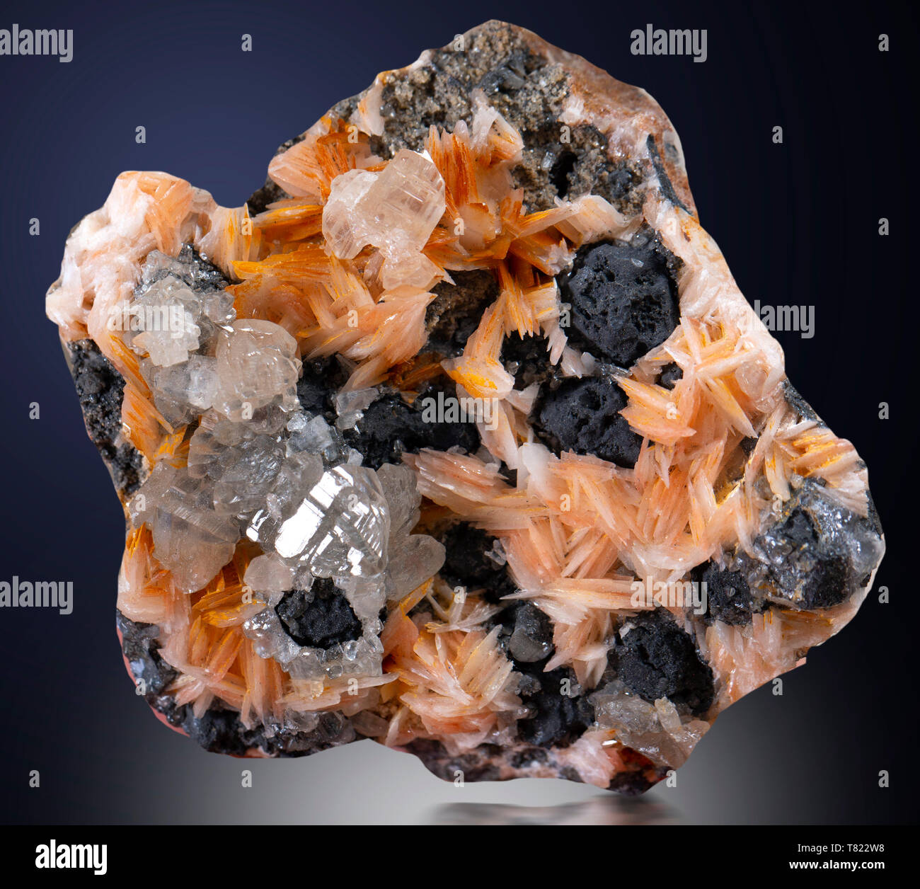 mineral specimen stone rock quartz Stock Photo - Alamy