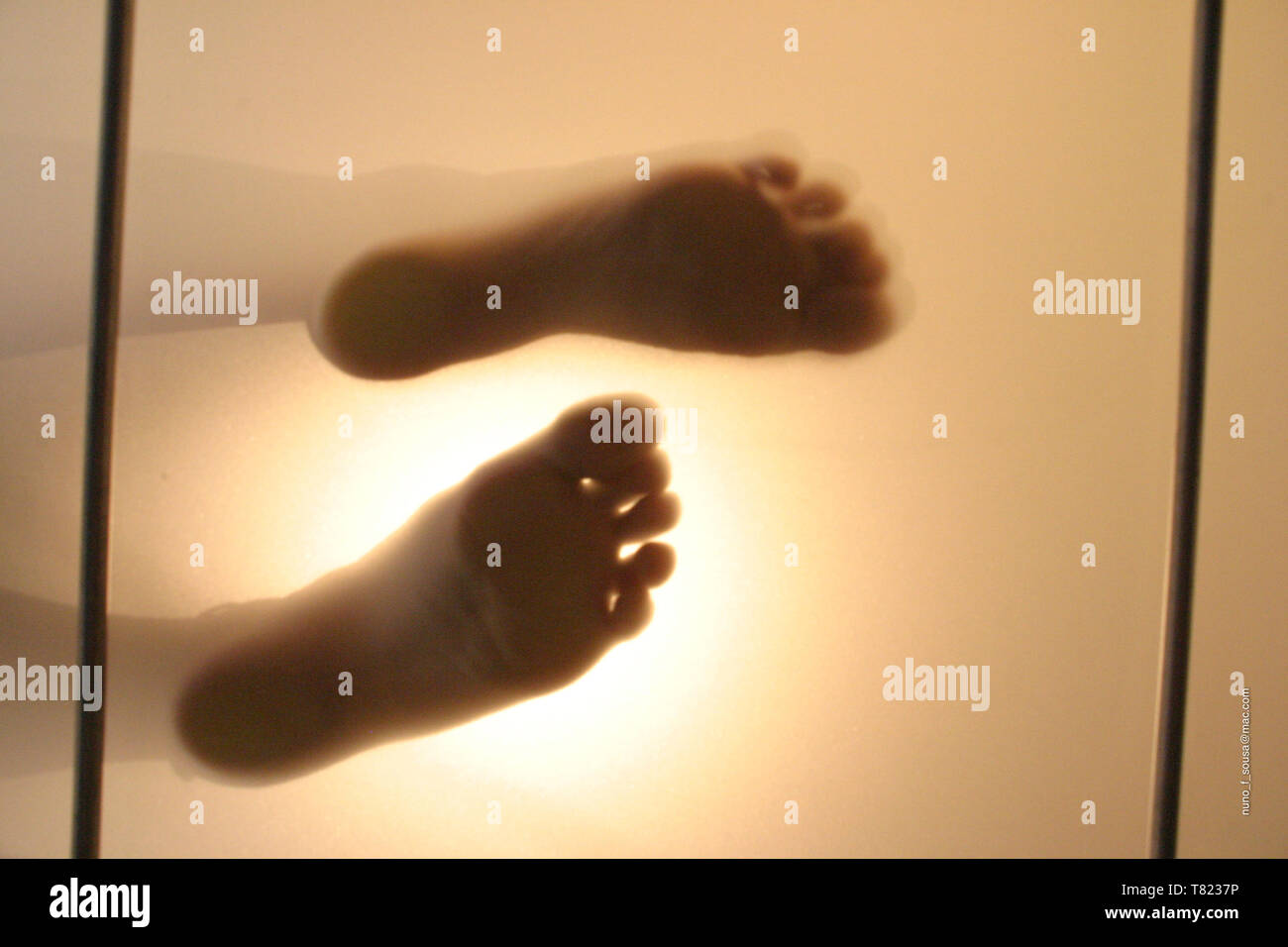 feet silhouette II Stock Photo - Alamy