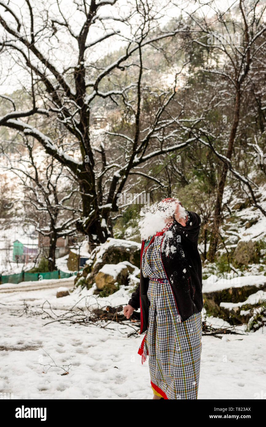 Woman in traditional dress manali hi-res stock photography and images ...