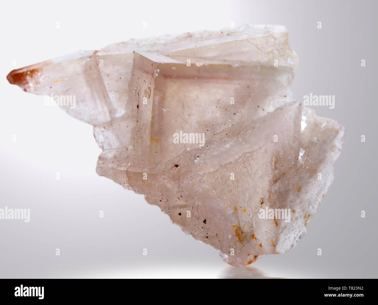 fluorite mineral rock gem stone quartz geology specimen Stock Photo - Alamy