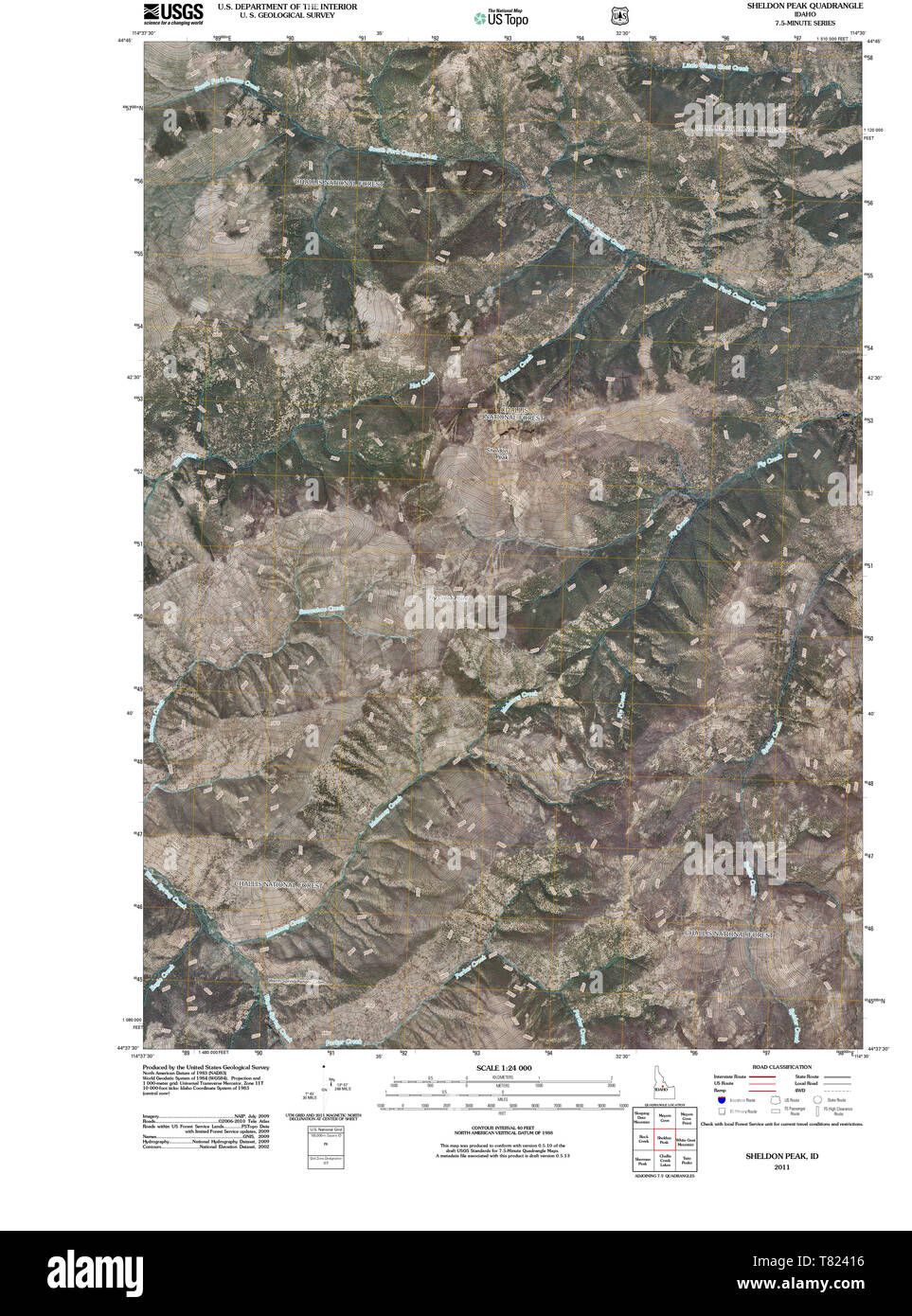 Sheldon map hi-res stock photography and images - Alamy