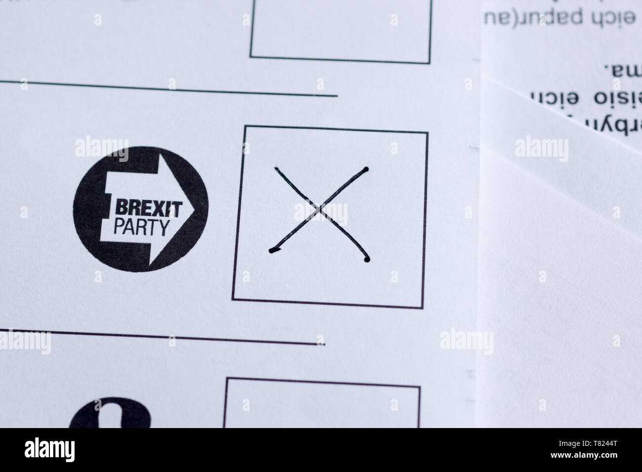 Postal voting form hi-res stock photography and images - Alamy